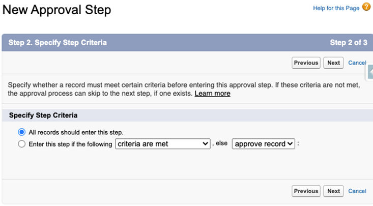 Step-by-Step Instructions for Creating Your Manual Approval Process