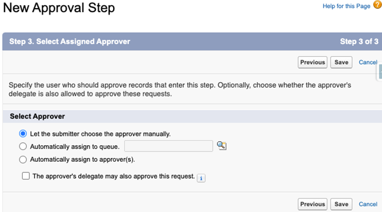 Step-by-Step Instructions for Creating Your Manual Approval Process